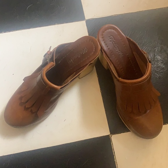 Madewell | Shoes | Madewell Kiltie Clogs | Poshmark